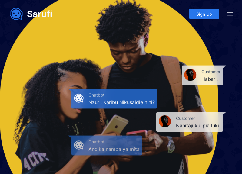 Building Africastalking USSD Application using Sarufi