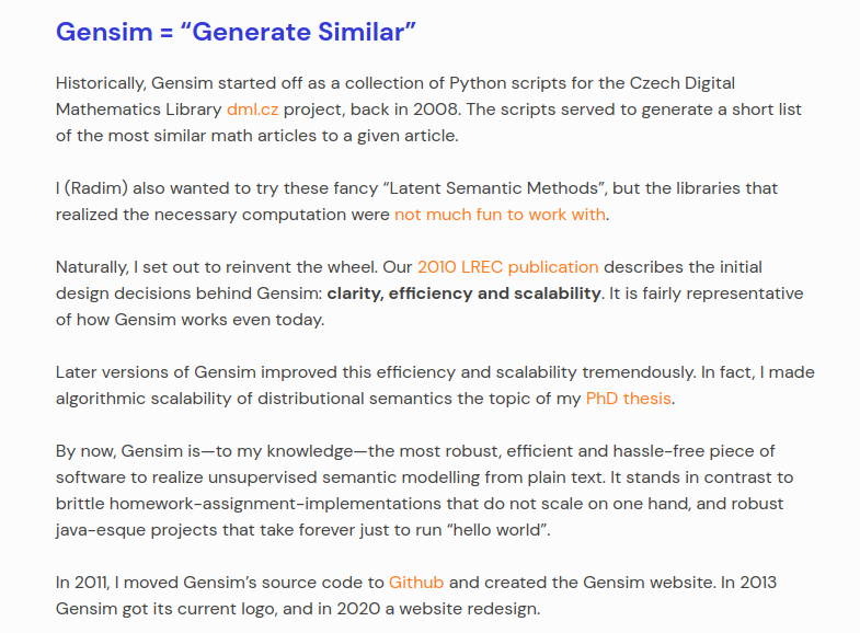 Get started with topic modeling using GENSIM.